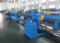 China High Efficiency Aluminium Shutter Door Roll Forming Machine With Hydraulic Cutting Device for sale