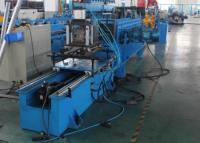 China High Efficiency Aluminium Shutter Door Roll Forming Machine With Hydraulic Cutting Device for sale