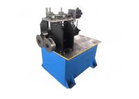 China PLC Automatic Control Roller Shutter Door Roll Forming Machine Working Radius 500mm for sale