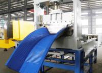 China Arch Glazed Roof Panel Roll Forming Machine , Roof Beam Large Span Curved Machine for sale