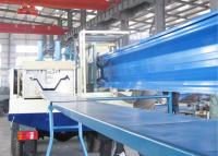 China Arch Glazed Roof Panel Roll Forming Machine , Roof Beam Large Span Curved Machine for sale