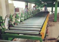 China Grain Bin Storage Steel Silo Roll Forming Machine Adopts Post Cutting for sale