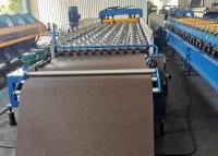 China Hydraulic Cutting Cold Roll Forming Machines , Sheet Roof Tile Making Machine for sale