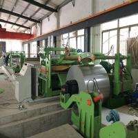 China Cut to Length Line Machine 0.3-3.0mm Thickness 800-1600mm Width Metal Coil Straightening Leveling for sale