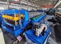 China 0.3-0.8mm Color Steel Roof Sheet Roll Forming Machine 13 Steps 4kW for sale