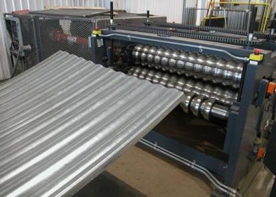 China 1.5-4.0 mm grain bin Corrugated Galvanized Sheet Steel Silo Roll Forming Machine for sale