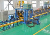 China Steel Section Making H Beam Assembly Machine Steel Bar Making Line 20m / min for sale