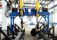 China Automatic Submerged Arc T Beam Welding Line Machine 1200mm Flange Width for sale