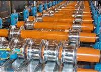 China Color Steel Metal Deck Roll Forming Machine 0.8-1.2mm Thickness 30KW for sale