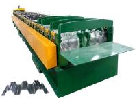 China Hydraulic Press Steel Floor Metal Deck Roll Forming Machine Custom Logo for sale