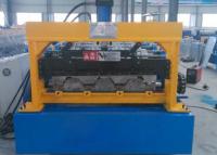China Foot Pedal Floor Deck Roll Forming Machine / C 200 - 300 Floor Tiles Making Machine for sale