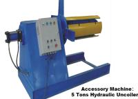 China Foot Pedal Floor Deck Roll Forming Machine / C 200 - 300 Floor Tiles Making Machine for sale