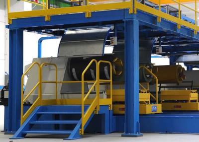 China Continuous Foam PU Sandwich Panel Production Line , Sandwich Panel Machine Line for sale