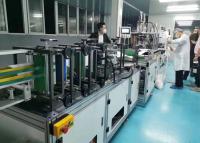 China Full Automatic 3 Ply Face Mask Making Machine 110-115pcs/min 220V for sale