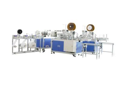 China Automatic N95 KN95 3ply Medical Face Mask Making Machine 100pcs/min 9kW for sale