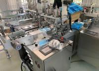 China Fully Automatic Disposable 3 Ply Nonwoven Face Mask Making Machine 100 120pcs/min for sale