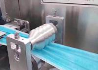 China Fully Automatic 3 Ply Kids Disposable Face Mask Making Machine 90-110 pcs/min 220V for sale