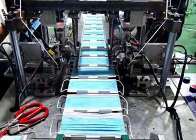 China Full Automatic Face Mask Making Machine 220V 9KW 80-120pcs/min for sale