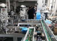 China Fully Automatic 3 Ply Nonwoven Face Mask Making Machine 1800-2500 PCS/H 220V for sale