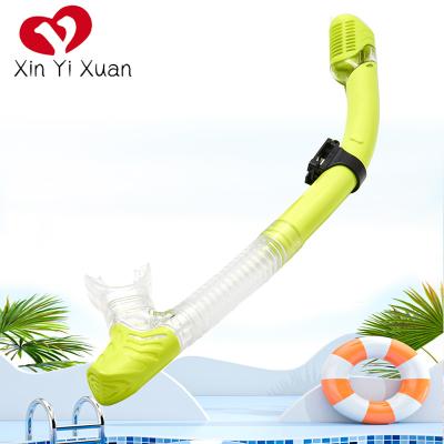 China Customizable 49cm Dry Snorkel with Silicone Mouthpiece for Scuba Diving and Swim Training - 190g Lightweight Design for sale
