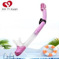 China Customizable 49cm Dry Snorkel with Silicone Mouthpiece for Scuba Diving and Swim Training - 190g Lightweight Design for sale