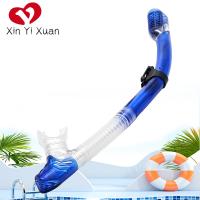 China Customizable 49cm Dry Snorkel with Silicone Mouthpiece for Scuba Diving and Swim Training - 190g Lightweight Design for sale
