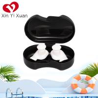 China 【Waterproof and Noise-Blocking】Rotating Silicone Earplug Case: Multiple colors available + Portable Storage, Suitable for Swimming / Bathing for sale