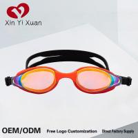 China Adjustable Kids Swim Goggles | Waterproof Silicone Anti-Fog Swimming Goggles for sale