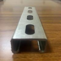 China GB/T 700-2006 Carbon Steel Perforated Galvanized C Channel 50mm-300mm Width Q195/Q235/Q345 Grade for sale