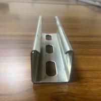 China GB/T 700-2006 Carbon Steel Perforated Galvanized C Channel 50mm-300mm Width Q195/Q235/Q345 Grade for sale