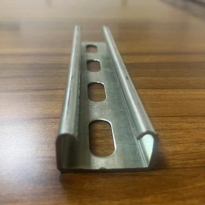 China GB/T 700-2006 Carbon Steel Perforated Galvanized C Channel 50mm-300mm Width Q195/Q235/Q345 Grade for sale