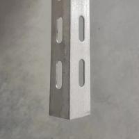 China Heavy Duty Slotted Steel Angle Bar 2-10mm Thickness with 5-10mm Pre-Punched Holes GB/T 9787-2008 Standard for sale
