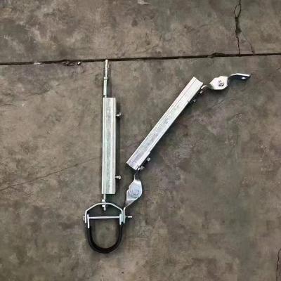 China Hot-Dip Galvanized Seismic Bracing Bracket for Water Pipes - 1000kg Load Capacity, Level 8 Anti-Seismic Rating for sale