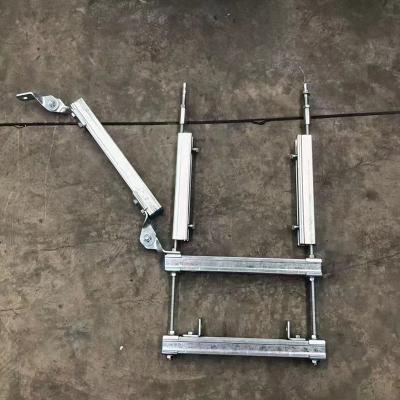 China 4.1m Earthquake Resistance Galvanized Steel Seismic Bracing for Air Duct Systems with 500kg Load Capacity for sale