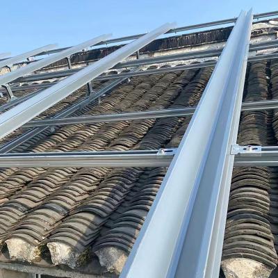 China Aluminum Solar Roof Drainage Channel - 10 Year Warranty, Custom Sizes for Residential & Commercial Buildings for sale