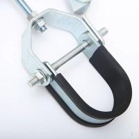 China Steel Seismic Bracket 500 Lbs Load Capacity 1 Hour Fire Rated Adjustable Pipe Support for Standard Sizes for sale