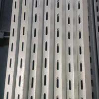 China 90 Degree Galvanized Slotted Angle Steel 30-100mm Width 2-10mm Thickness with 5-10mm Holes for Structural Framing for sale