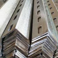 China Galvanized Slotted Angle Iron 2-10mm Thickness with 50-100mm Hole Spacing for Industrial Construction for sale