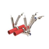 China 1000kg Level 8 Seismic Water Pipe Bracket - Hot-Dip Galvanized Steel Anti-Seismic Support for Sprinkler Systems for sale