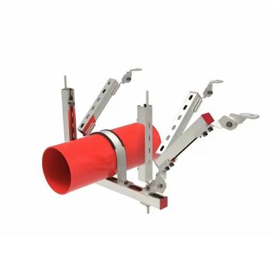 China Seismic Pipe Bracing System 1000kg Load Capacity Level 8 Anti-Seismic Design for Water Pipe Installation for sale