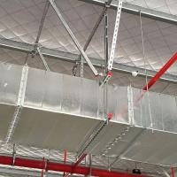 China Fire Resistant Seismic Bracing System for Commercial Ductwork - 500kg Load Capacity, 1.95kg Weight, Galvanized Steel Construction for sale