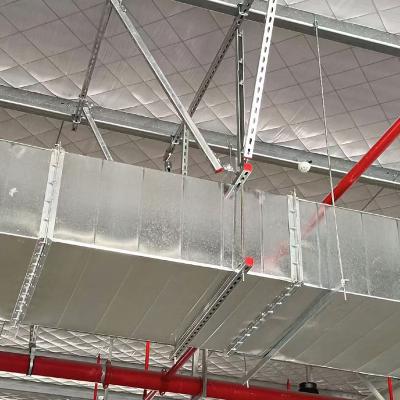 China Fire Resistant Seismic Bracing System for Commercial Ductwork - 500kg Load Capacity, 1.95kg Weight, Galvanized Steel Construction for sale