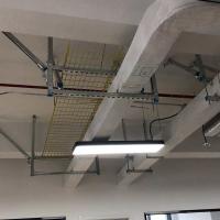 China UL Listed Seismic Cable Tray Restraint 10 Feet Length 2 Inch Height 100 Lbs Load Capacity Galvanized Finish for sale