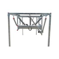 China 600-1200mm Galvanized Seismic Support Bracket with 500kg Load Capacity - Custom Steel Earthquake Bracing for sale