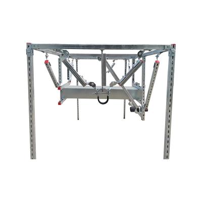 China 600-1200mm Galvanized Seismic Support Bracket with 500kg Load Capacity - Custom Steel Earthquake Bracing for sale