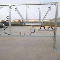 China 600-1200mm Galvanized Seismic Support Bracket with 500kg Load Capacity - Custom Steel Earthquake Bracing for sale