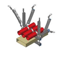 China Adjustable Galvanized Seismic Support Bracket 500kg Load Capacity 600-1200mm Length Range for sale