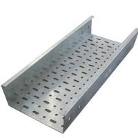China Lightweight Wall Mounted Cable Tray with 50kg/m Load Capacity, 100mm/200mm Width Options & Galvanized Steel Construction for sale