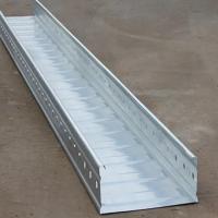 China Fire Rated Galvanized 50mm Perforated Cable Tray with 50kg/m Load Capacity for Industrial Use for sale