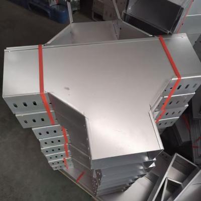 China Adjustable Silvery Cable Tray Accessories with UL RoHS Certification - 1 Year Warranty Industrial Brackets for sale